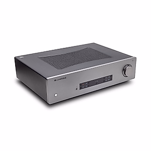 Cambridge Audio CXA81 Stereo Two-Channel Amplifier with Bluetooth and Built-in DAC - 80 Watts Per Channel (Lunar Grey)