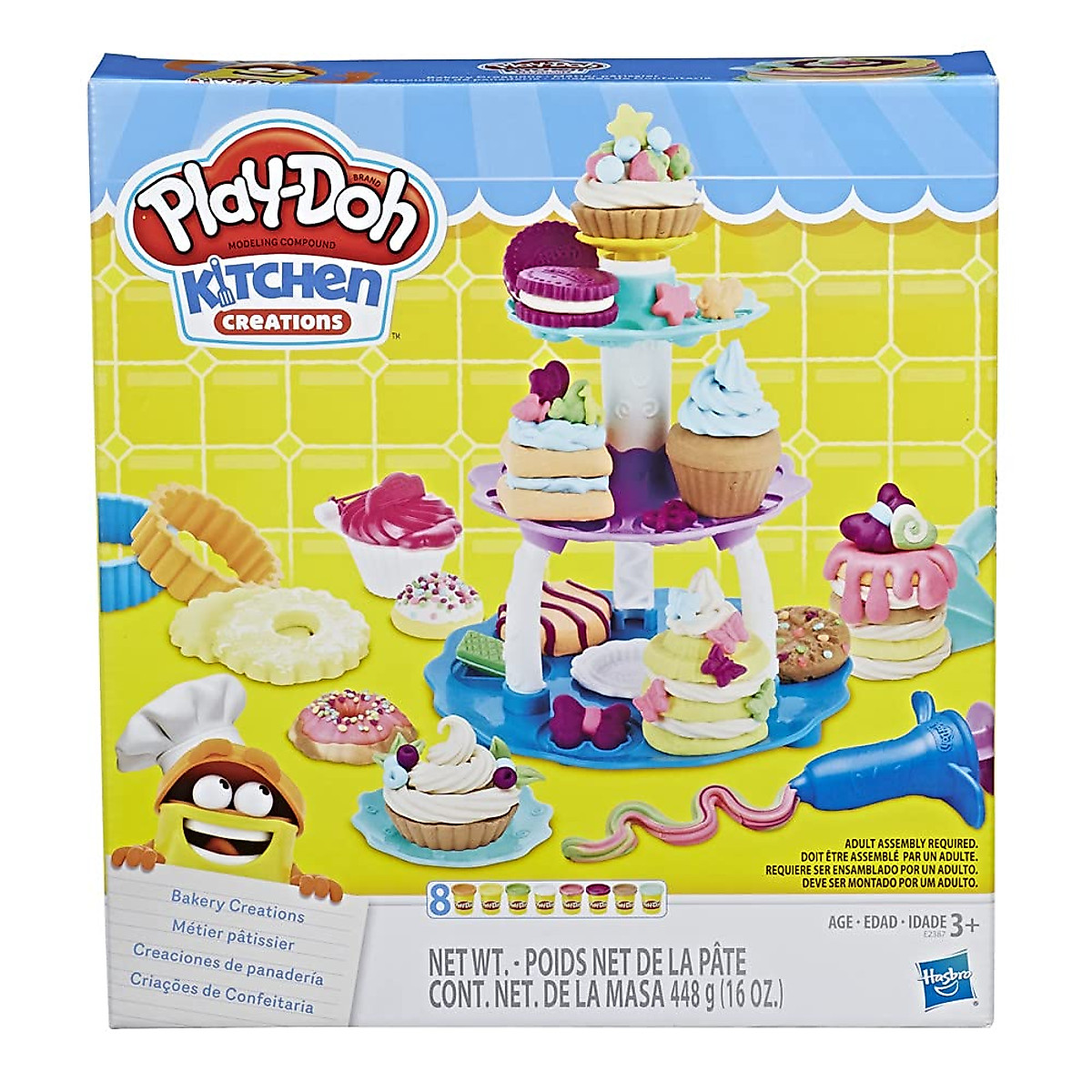 Play-Doh Bakery Creations Dough Art, Brown (Amazon Exclusive)