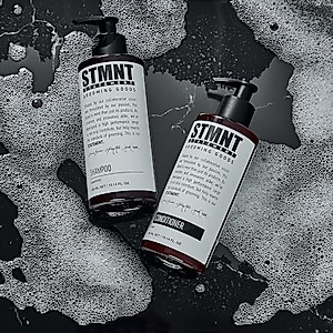 STMNT Grooming Goods Conditioner, 9.3 oz,Softens Hair,Restores Shine,Moisturizing Formula,Activated Charcoal & Menthol,All Hair Types