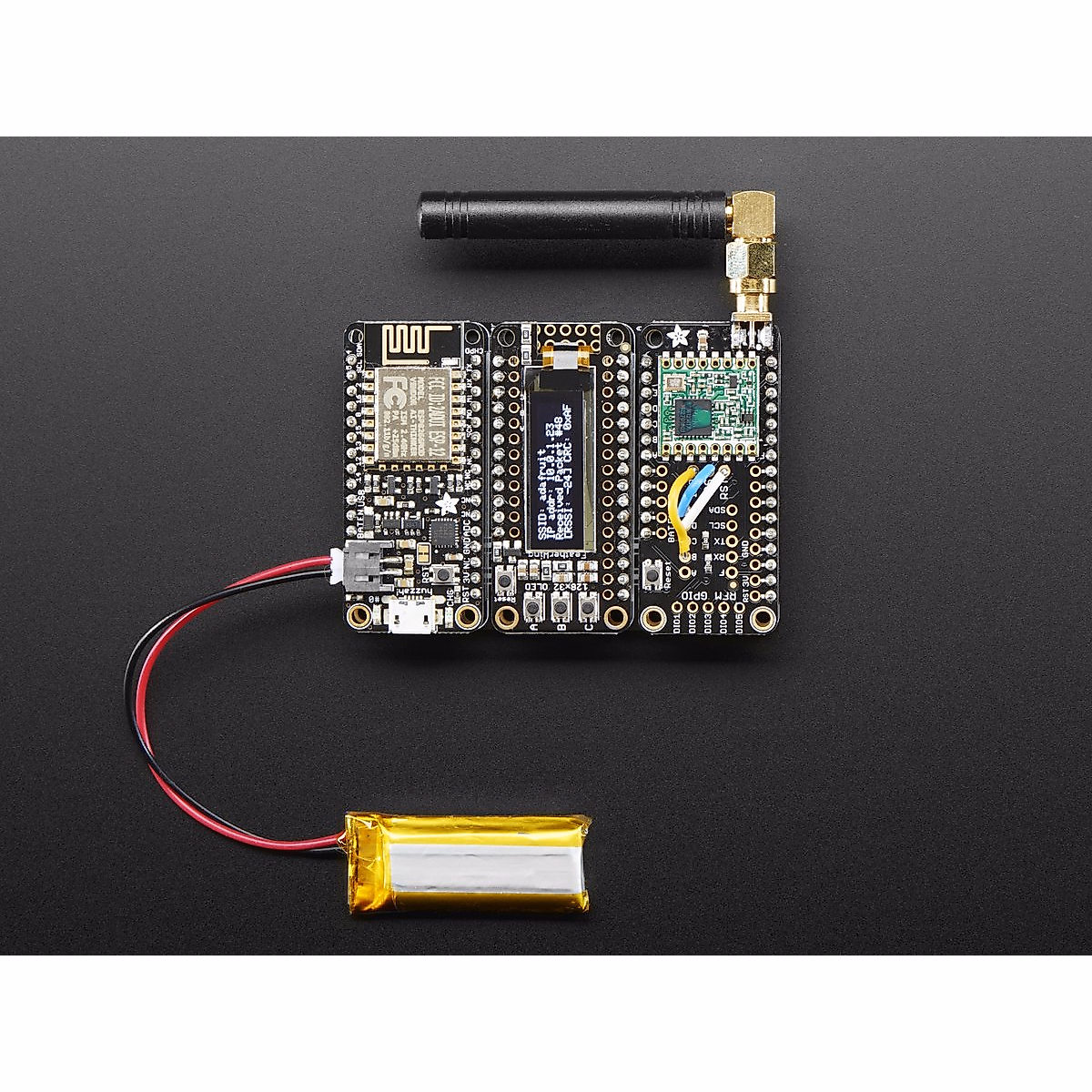 FeatherWing Tripler Mini Kit - Prototyping Add-on for Feathers