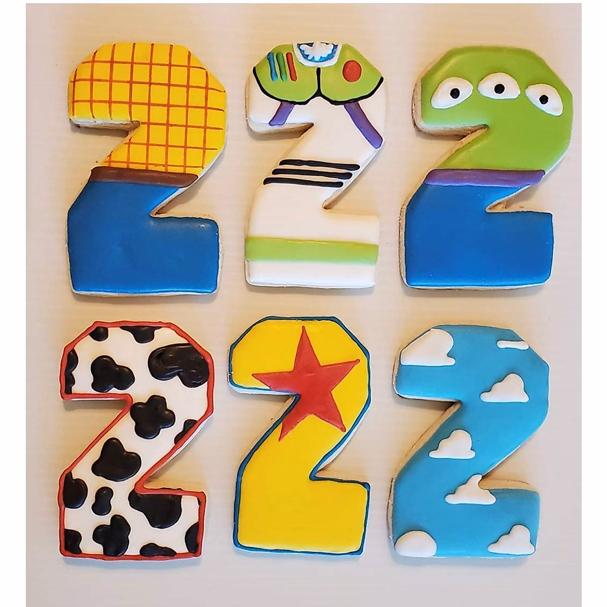 Large Number Two #2 Cookie Cutter, 4.25" Made in USA by Ann Clark