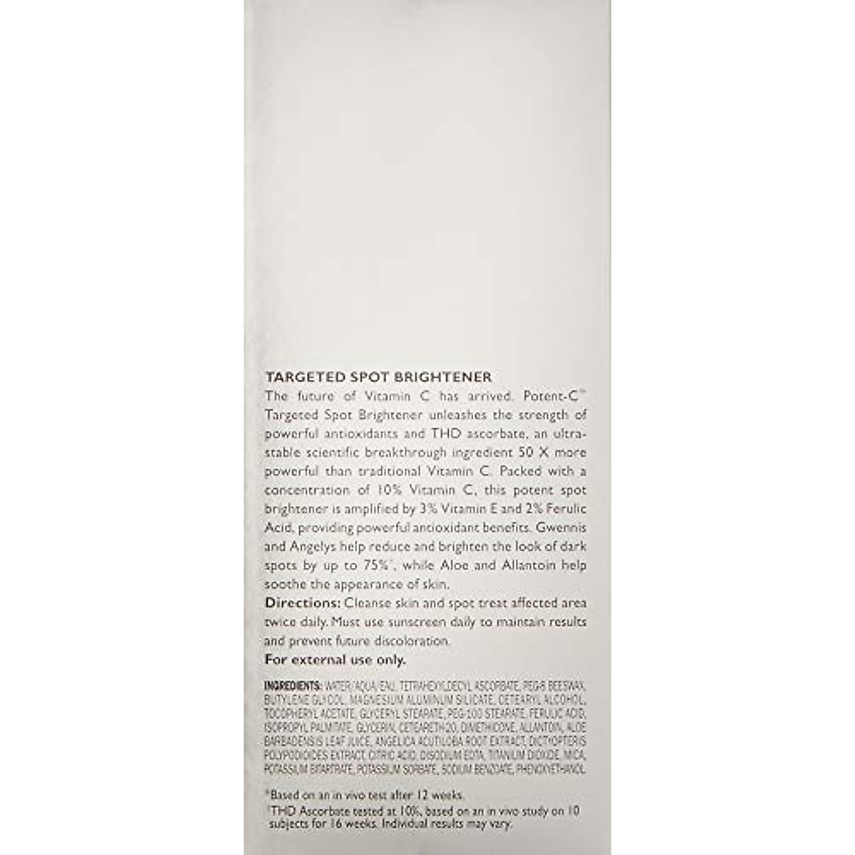 Peter Thomas Roth | Potent-C Targeted Spot Brightener | Brightening Vitamin C Treatment and Dark Spot Treatment