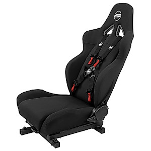 OpenWheeler Racing and Flight Simulation Cockpit Four Point Harness. Virtual Reality add-on. Black