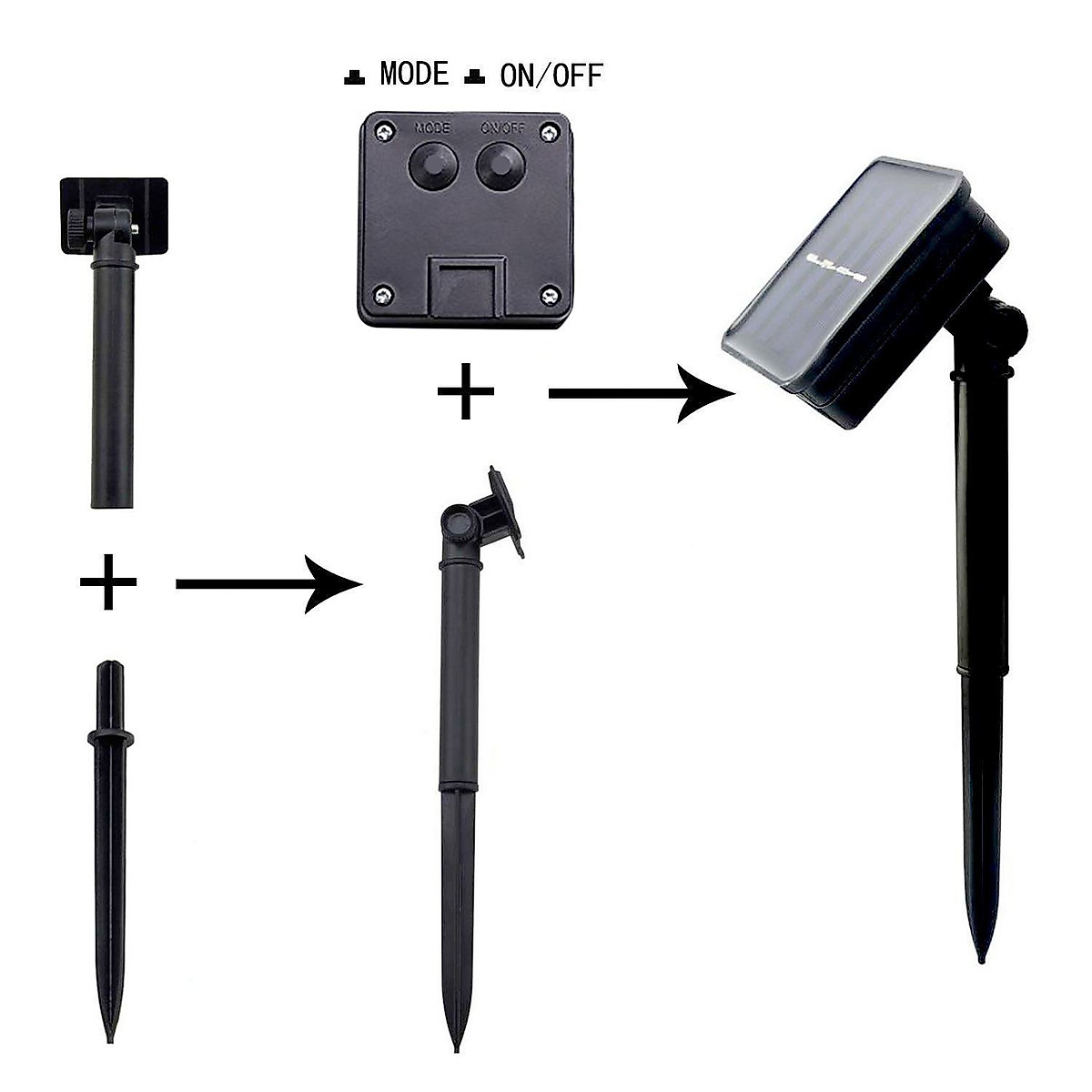 YBB Solar Pumpkin String Lights, Waterproof Halloween Decoration String Lights, 20 LED Lights 8 Modes Jack-O-Lantern for Outdoor, Home, Patio, Garden (5m/16ft- Warm White)