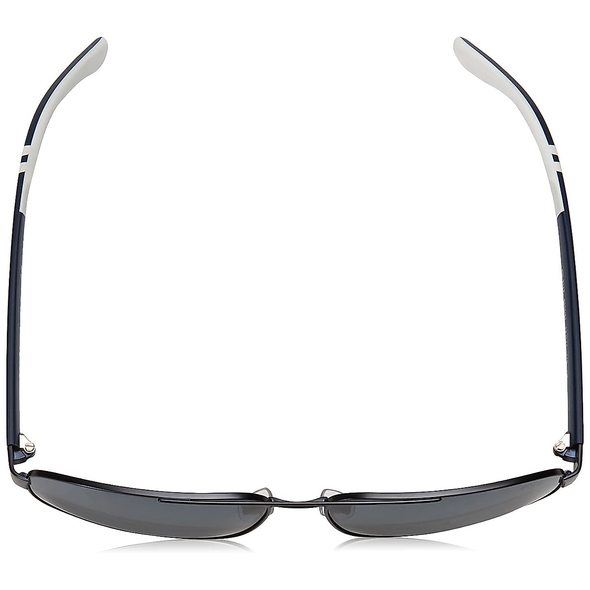 Polo Ralph Lauren Men's PH3112 Aviator Sunglasses, Matte Navy Blue/Grey, 62 mm