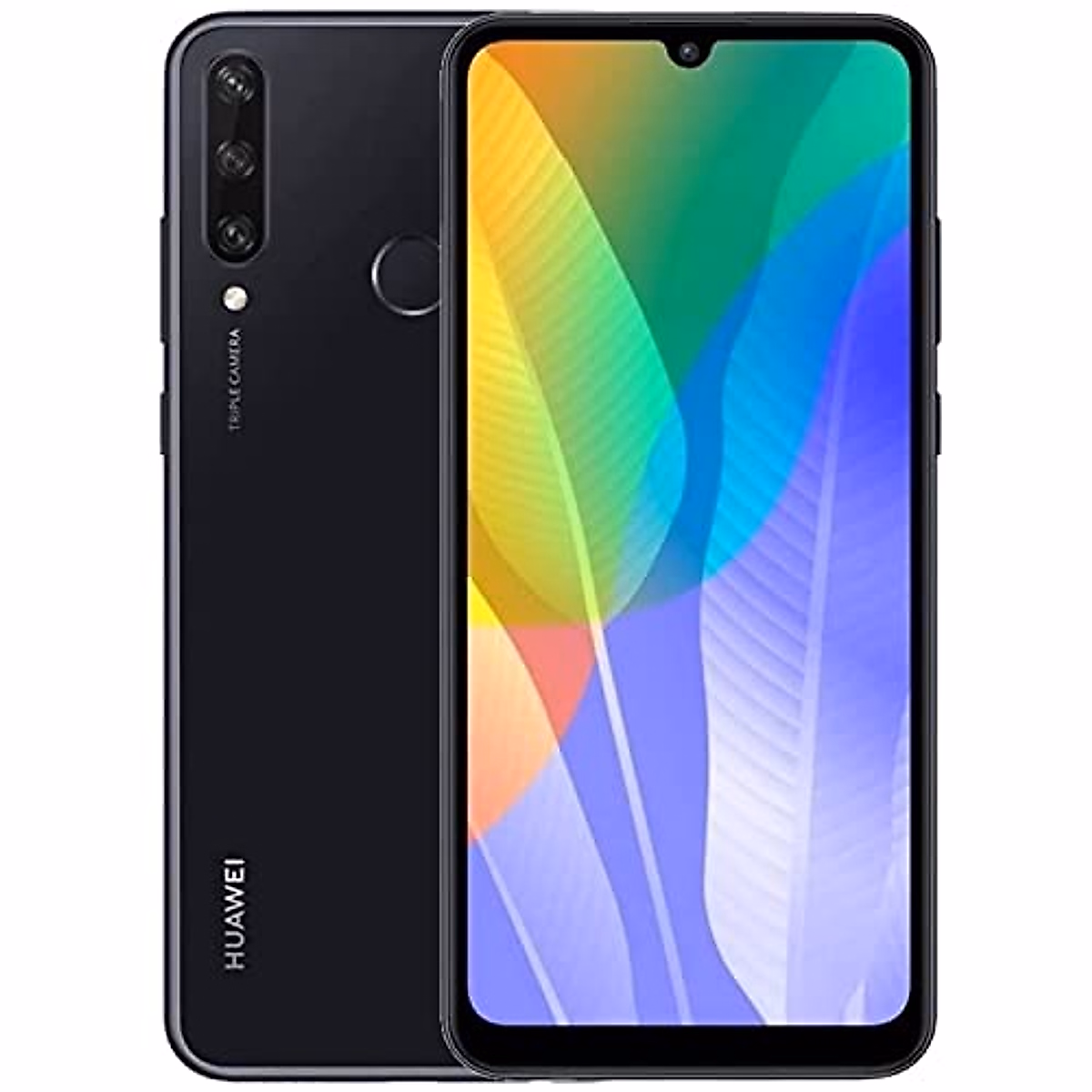 HUAWEI Y6p Dual-SIM 64GB ROM + 3GB RAM (GSM Only | No CDMA) Factory Unlocked 4G/LTE Smartphone (Midnight Black) - International Version