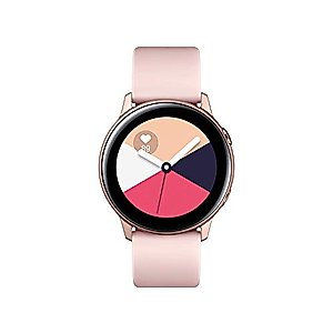 SAMSUNG Galaxy Active Smartwatch 40mm with Extra Charging Cable,Pedometer Rose Gold - SM-R500NZDCXAR (Renewed)