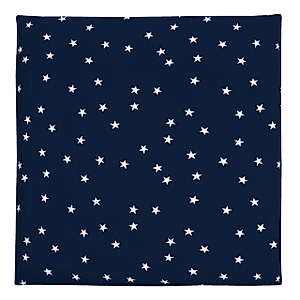 Carter's Navy w/White Stars Crib Sheet