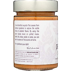 WATCHAREES SAUCE THAI PEANUT 12.8 OZ