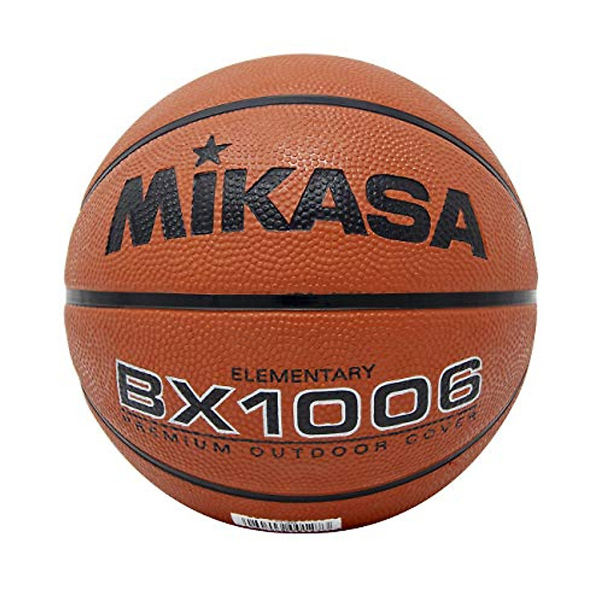 Mikasa BX1010 Premium Rubber Basketball (Compact Size)