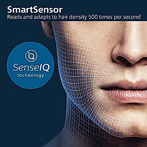 Philips Norelco S9000 Prestige Electric Shaver with Qi-Charger, Precision Trimmer and Premium Case, SP9872/86