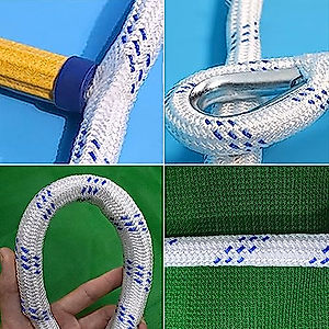 Safety Ladder,Home Emergency Escape Ladder - Portable Fire Escape Ladder,Rope Ladder/10M/32.8Ft