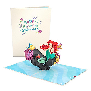 Lovepop Disney's The Little Mermaid Birthday Pop-Up Card - 5 x 7 inch