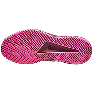 New Balance Women's 896 V3 Hard Court Tennis Shoe, Peony/Vivid Coral, 5.5 W US