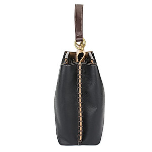 CHALA Charming Satchel - Red Poppy - Black