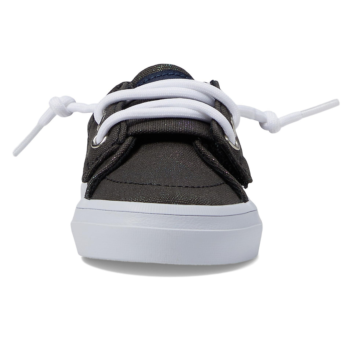 Sperry Kids Footwear Crest Vibe Jr Sneaker, Black, 11 US Unisex Little Kid