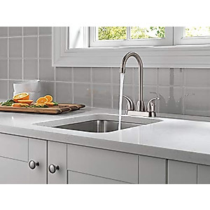 Peerless Tunbridge 2-Handle Bar-Prep Kitchen Sink Faucet, Stainless P288LF-SS