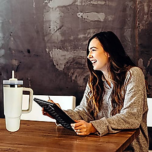 30 oz Tumbler with Handle and Straw Lid for Water, Double Wall Vacuum Sealed Stainless Steel Insulated Tumblers, Travel Cup for Hot and Cold Beverages, Travel Coffee Mug；