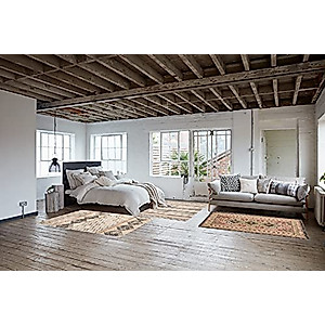 French Connection – Stonewash Rug | Cherokee Strawberry Style | Modern Boho Home Décor | Rectangle Accent Area Rug | 100% Cotton | Measures 2'4 x 4 | Blush