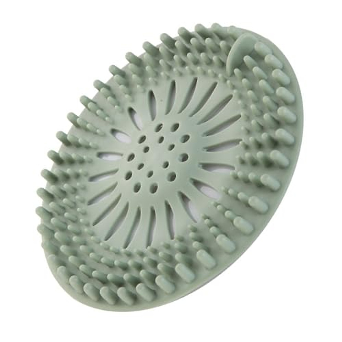 Shower Drain Cover TPR Sink Hair Catcher Stopper Drain Strainer Bath Shower Plug Hole Hair Catcher Kitchen Sink Drain Strainer for Kitchen Bathroom Bathtub (Blue)