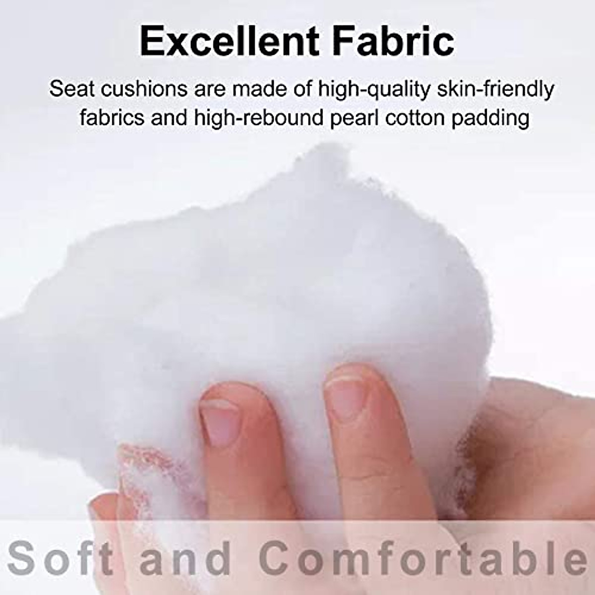 Bench Cushion for Outdoor Furniture Swing Replacement Cushions 3 Seat and Back Non-Slip Waterproof 4'' Thick Porch Swing Cushions with Ties for Garden Patio, 60in*40in (Brown)