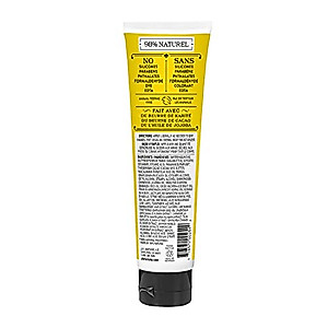 J.R. Watkins Natural Moisturizing Hand Cream, Hydrating Hand Moisturizer with Shea Butter, Cocoa Butter, and Avocado Oil, USA Made and Cruelty Free, 3.3oz, Lemon Cream, Single