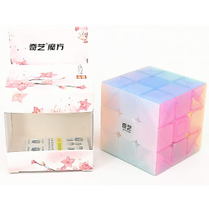 CuberSpeed QY Toys Warrior W 3x3 Jelly Cube Puzzle Warrior W 3x3x3 Jelly Magic Cube