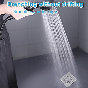 50PCS Disposable Drain Covers for Shower, 3.9" X 3.9" Shower Floor Drain Cover Square，Suitable for bathrooms, Laundry Rooms, bathtubs, Kitchens, Sinks