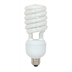 Satco S7336 40 Watt (150 Watt) 2600 Lumens Hi-Pro Spiral CFL Daylight White 5000K Medium Base 120 Volt Light Bulb
