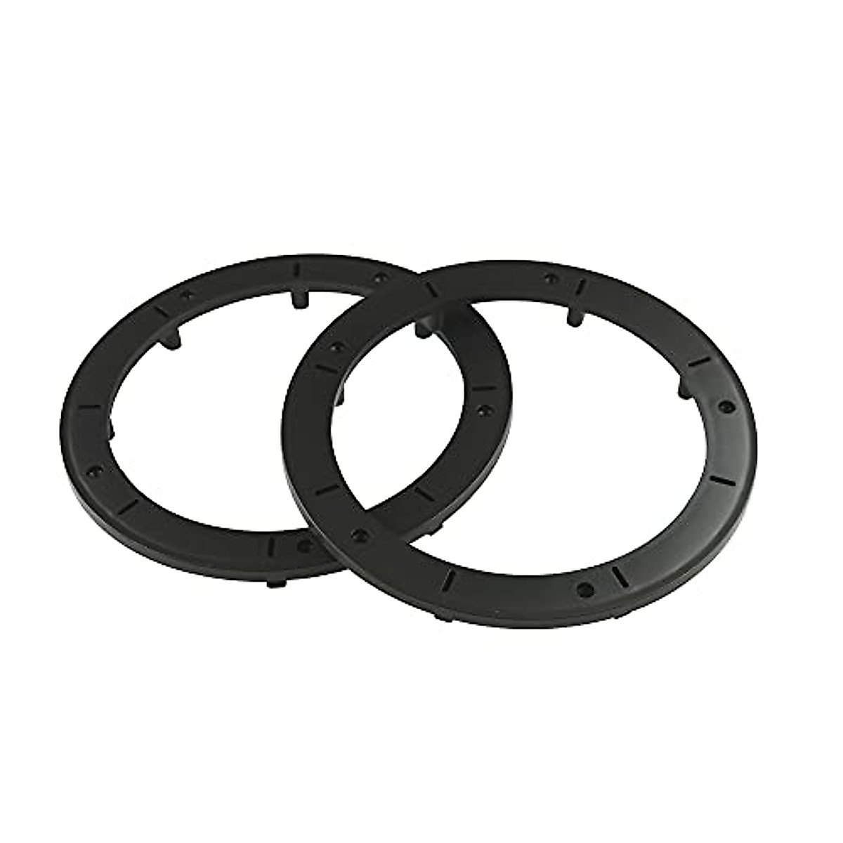 Audiopipe APMP-800ETW 8-Inch Compact Multi Purpose Directional Stereo Speaker Enclosure for Car Audio, Marine, UTV, and ATV Sound System, Black (Pair)