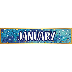 Galaxy Months of the Year Mini Bulletin Board Set