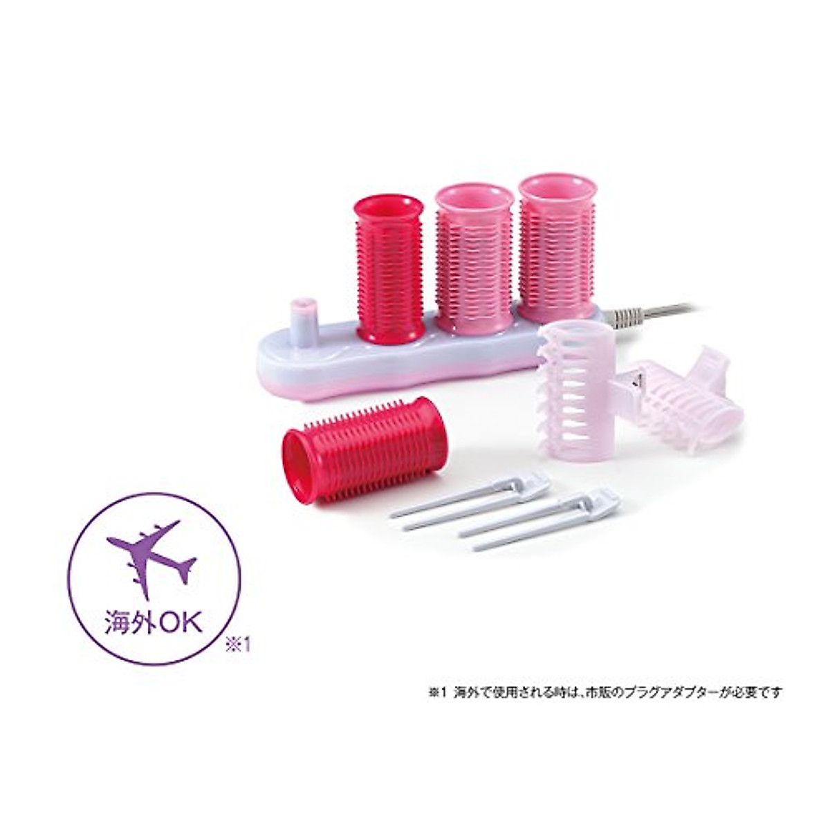 Japan Hair Products and Personal Care - KOIZUMI (Koizumi) VOLUMY CURL (Boryumi Karl) hair curler 4 bottles [both domestic and overseas use] KHC-V400 / P *AF27*