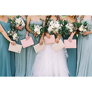 TRVL Design - Luxe Go-Go Wristlet - Woven Collection - Pink Sand