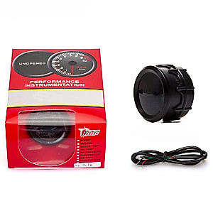 AUCELI Car Digital Voltage Gauge, Universal Meter Kit, 2" 52mm & Blue LED Light Display