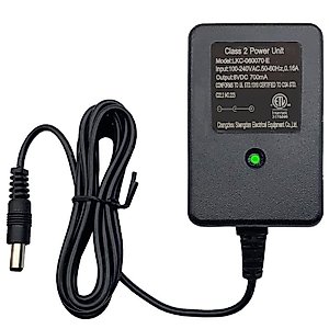 weelye 6V DC 700mA Kids Powered Ride On Car Charger,Universal Children's Electric Ride-On Toys for Kidzone Bumper SUV Toddler Quad ATV Parts