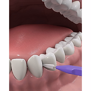 Dentek Slim Brush 32 Count Deep Clean Tight Teeth (6 Pack)