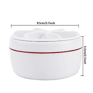 Baoling 3 in1 Mini Washing Machine Portable Ultrasonic Turbine Washer, Portable Washing Machine with USB for Travel Business Trip or College Rooms, White