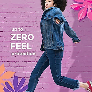 Always Radiant FlexFoam Pads for Women, Size 1, Regular Absorbency, up to 100% Leak & Odor Free Protection, with Wings, Scented, 42 Count