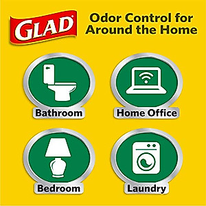 Glad Small Kitchen Drawstring Trash Bags, 4 Gallon, Febreze Sweet Citron & Lime, 34 Count