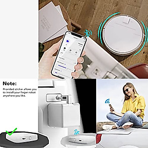 Miokycl Bluetooth Control Switch Button for Tuya APP Timed Remote Control Button Switch Finger Robot for Home