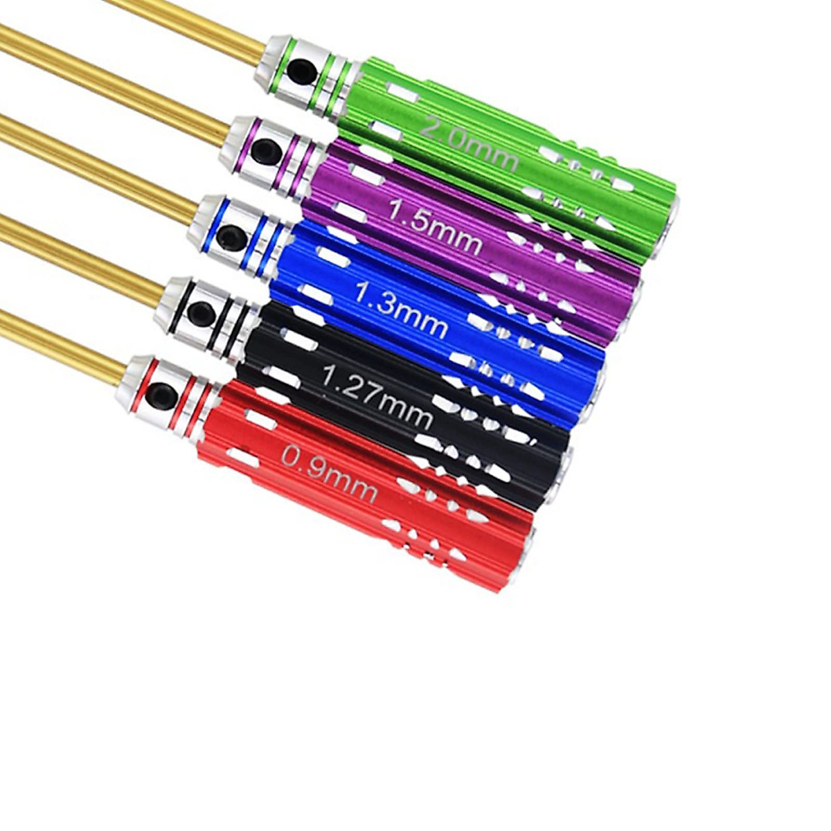 Colorful Screw Driver Set Screwdriver Tools Kit HSS Hexagon Screwdriver Wrench Tool 0.9mm 1.27mm 1.3mm 1.5mm 2.0 Screwdriver Kit