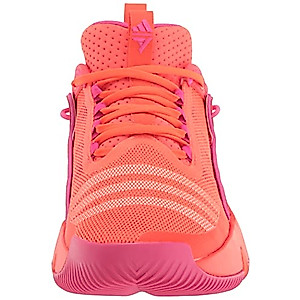 adidas Unisex Trae Unlimited Basketball Shoe, Lucid Blue/Beam Pink/Black, 7.5 US Men