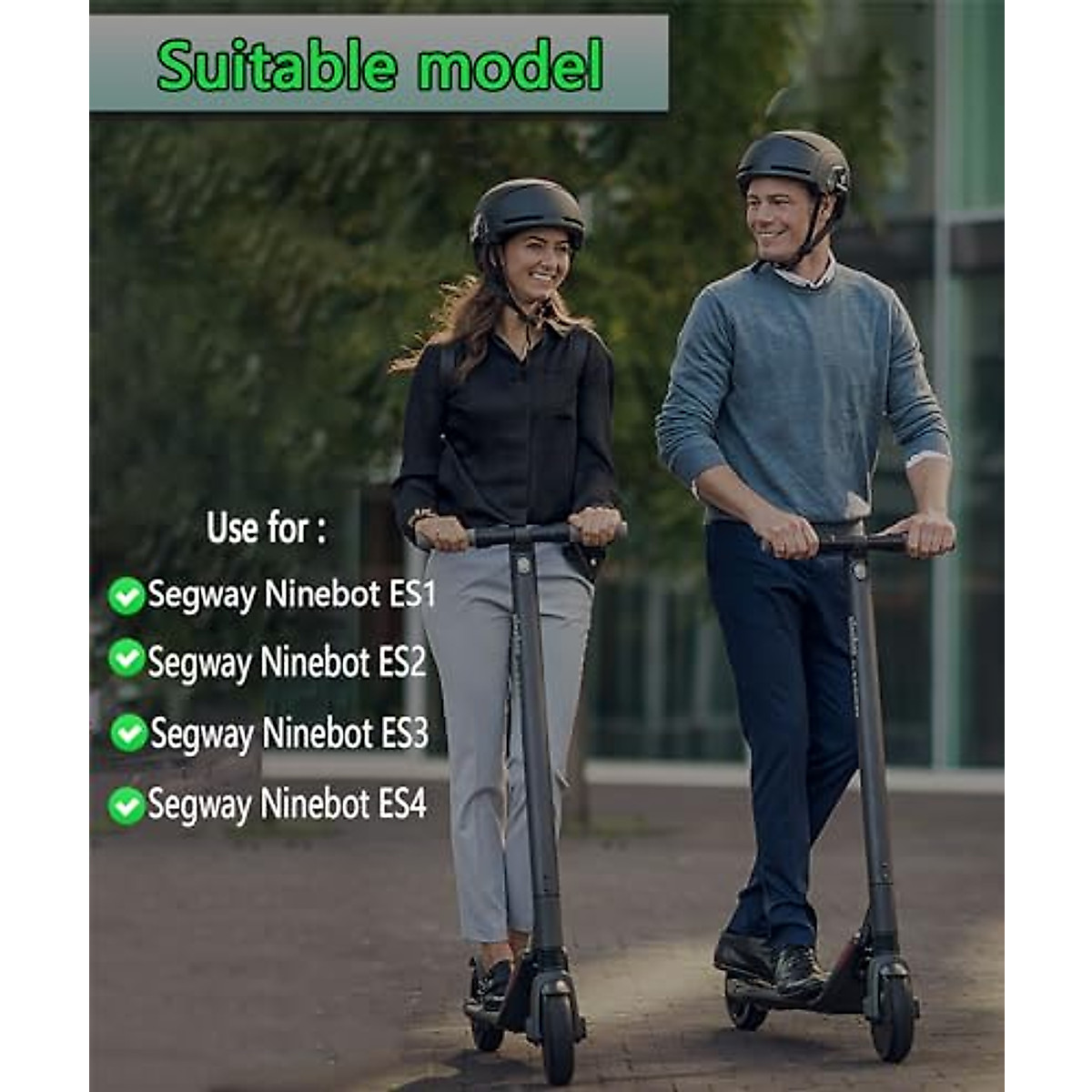 WELLSTRONG Scooter Front Fender Replacement for Electric Scooters Ninebot ES1/ES2/ES3/ES4 Kick Scooter Fender Repair Part Mud Fender