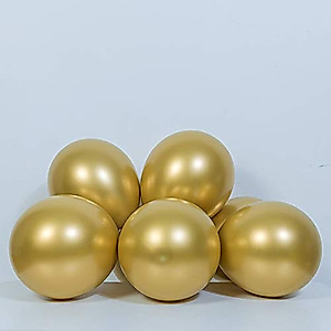 Gold and Burgundy Balloon Garland Arch Kit - 134Pcs Gold Confetti Balloons Burgundy Balloons and Black Balloons Party Supplies Decoration for Anniversary Wedding Bachelorette Bridal & Baby Shower Birthday Party(18"12"10"5")