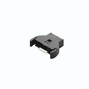 rgzhihuifz CR2032 Battery Holder, Coin Cell Button Socket Holder Case, CR2032 Coin Cell Button Battery Holder with 3 Pin Solder Mounting Lead