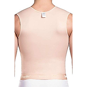 LIPOELASTIC® MTm Comfort - Compression Vest with Front Zipper Fastening (L, BLACK)