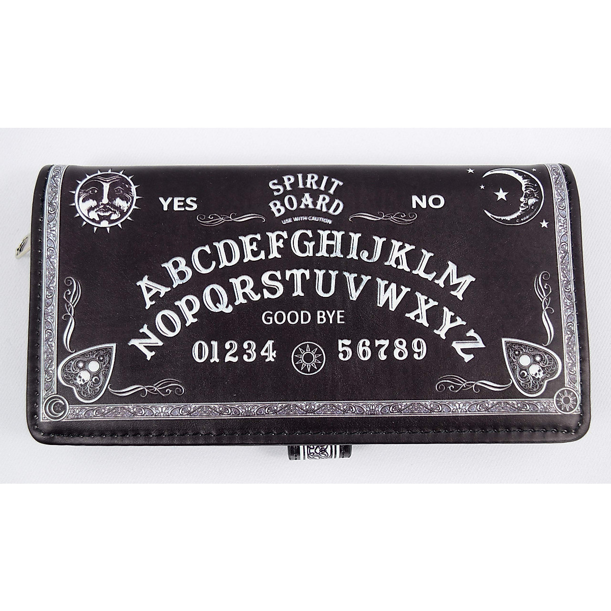 Nemesis Now Spirit Board Ouija Board 3D Embossed Black Wallet Wiccan Gothic Gift