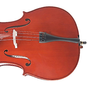 Cecilio Musical Instrument For Kids & Adults - Cellos Kit with Bow, Stand, Bag - Stringed Music Instruments for Students (1/4-Size, Natural)