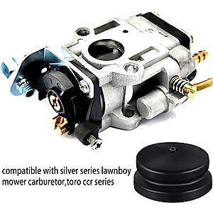 Furgle 667460 Snowblower Parts for Primer Bulbs Replace Stens and Toro 66-7460 FSL90-0071 Lawn-Boy Works for Toro Snow Blower Models CCR-1000 CCR-2000 CCR-2017 CCR-2450