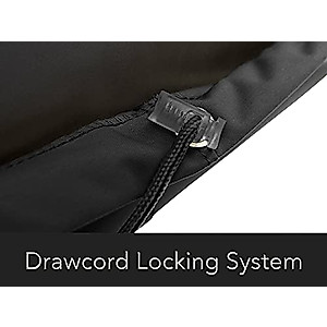 Covermates Built–in Grill Cover – Water Resistant, Cinching Drawcord, Grill and Heating-Black